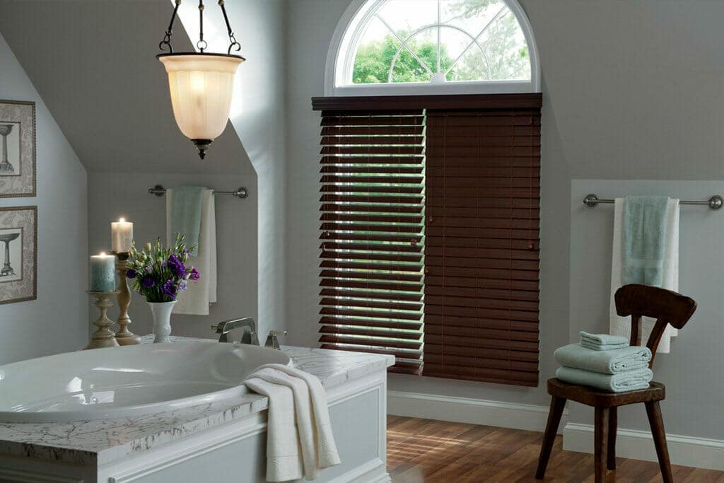 Custom Faux Wood Window Blinds - Cordless, Vertical & More!