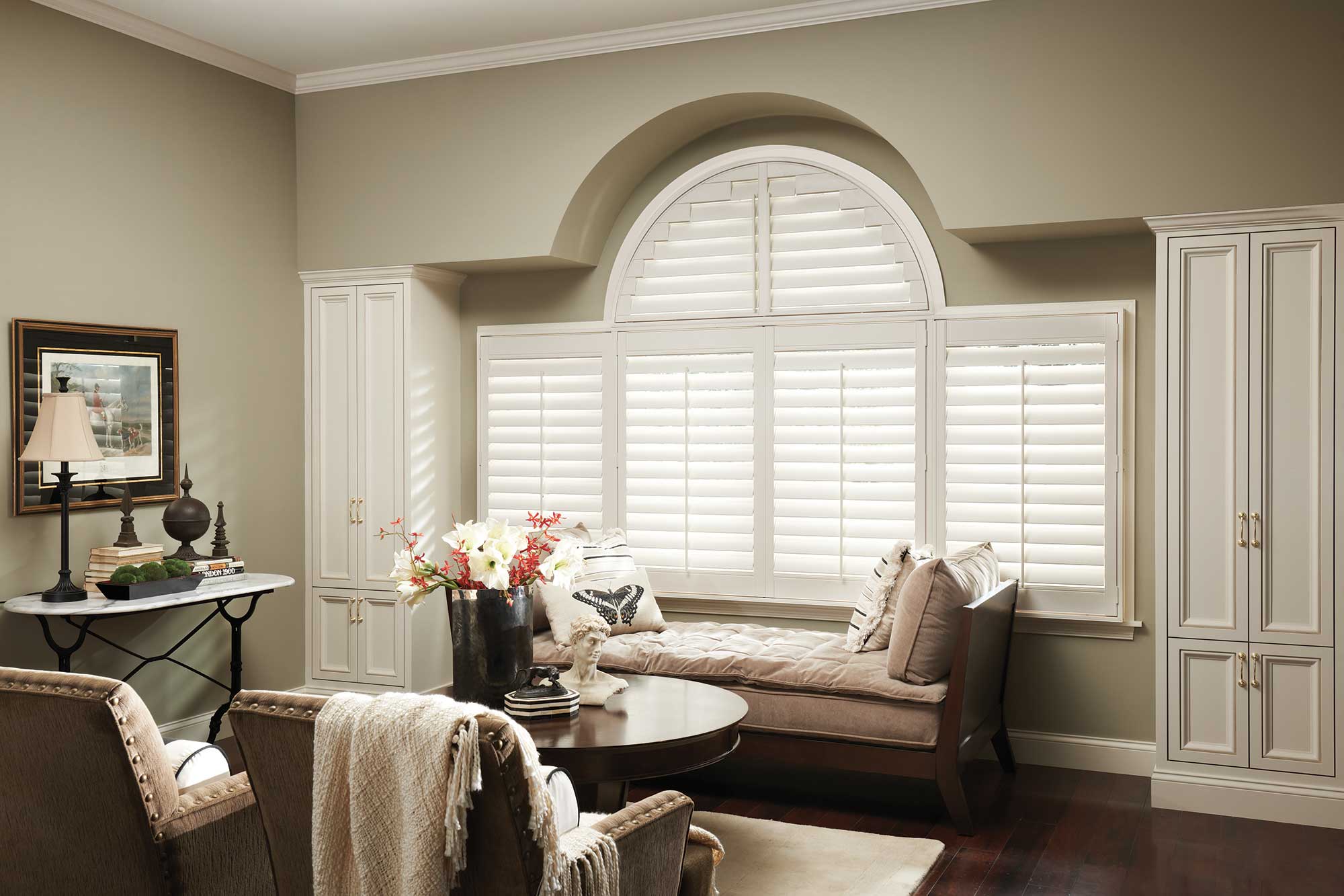 Arched Window, Bay Windows & Skylight Shutters